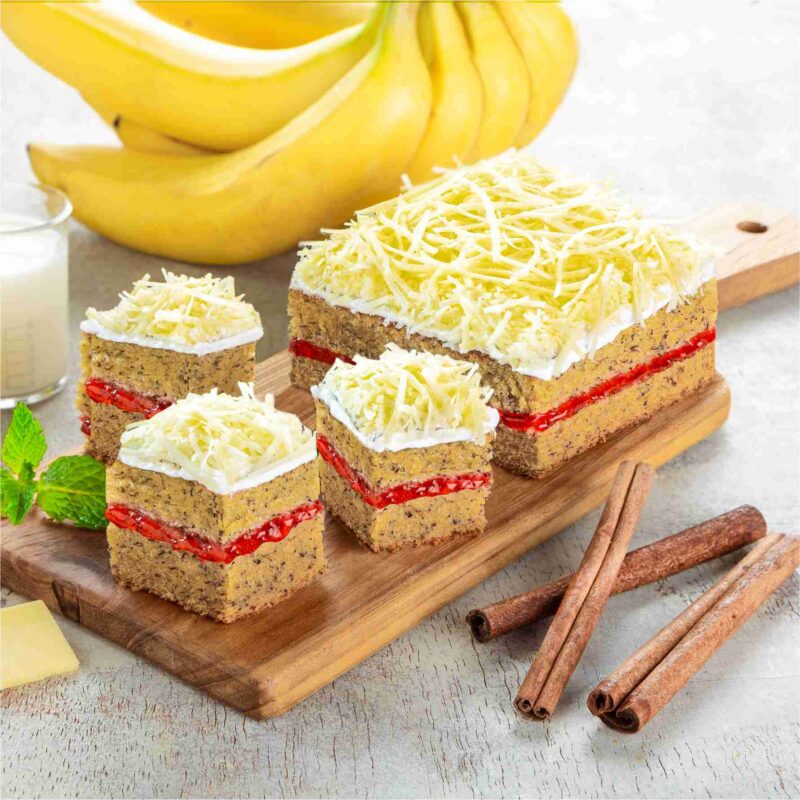 Bolu Pisang Spesial Choco Cheese | Amorcakes & Bakery