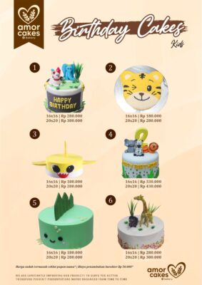 Daftar Harga Bolu Pisang, Brownies dan Dessert Box | Amorcakes & Bakery